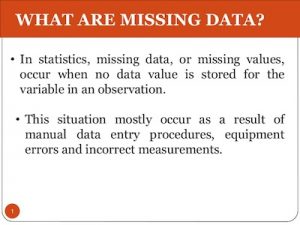 How To Deal With Missing Data In Statistics - StatCalculators.com
